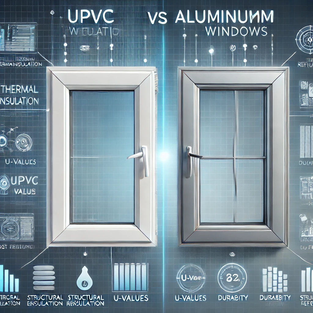 Technical Comparisons and Specifications: uPVC Windows vs. Aluminum ...